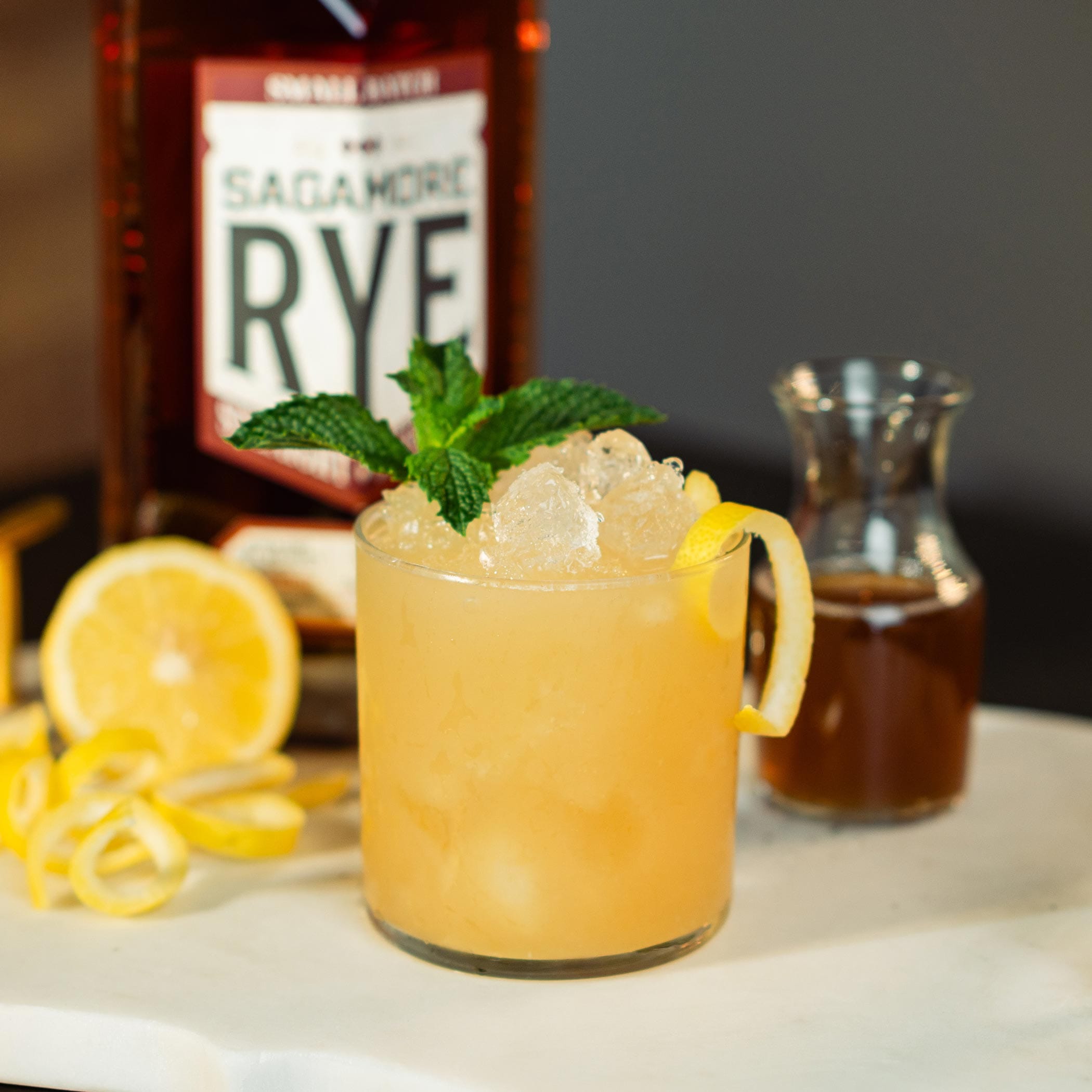 Whiskey Smash - Sagamore Spirit